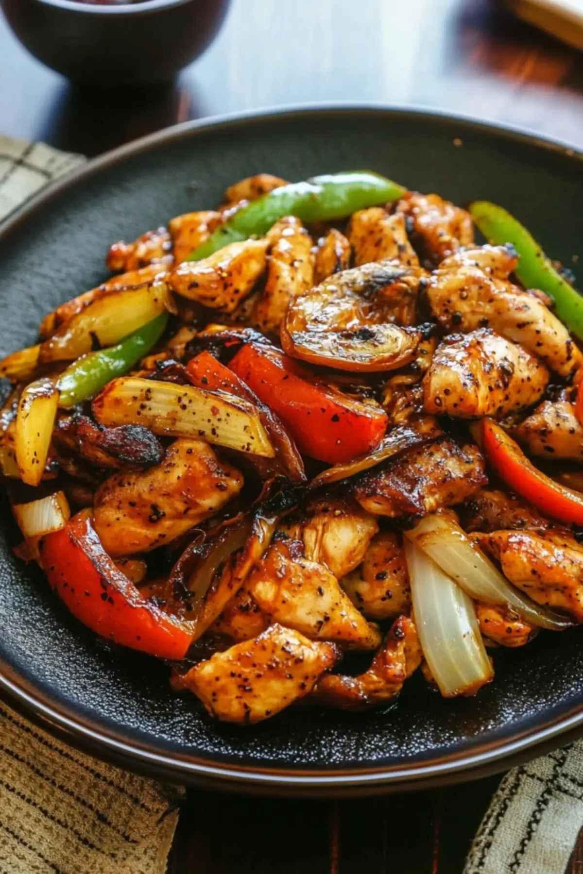 Black Pepper Chicken - Recipes by Lucelle
