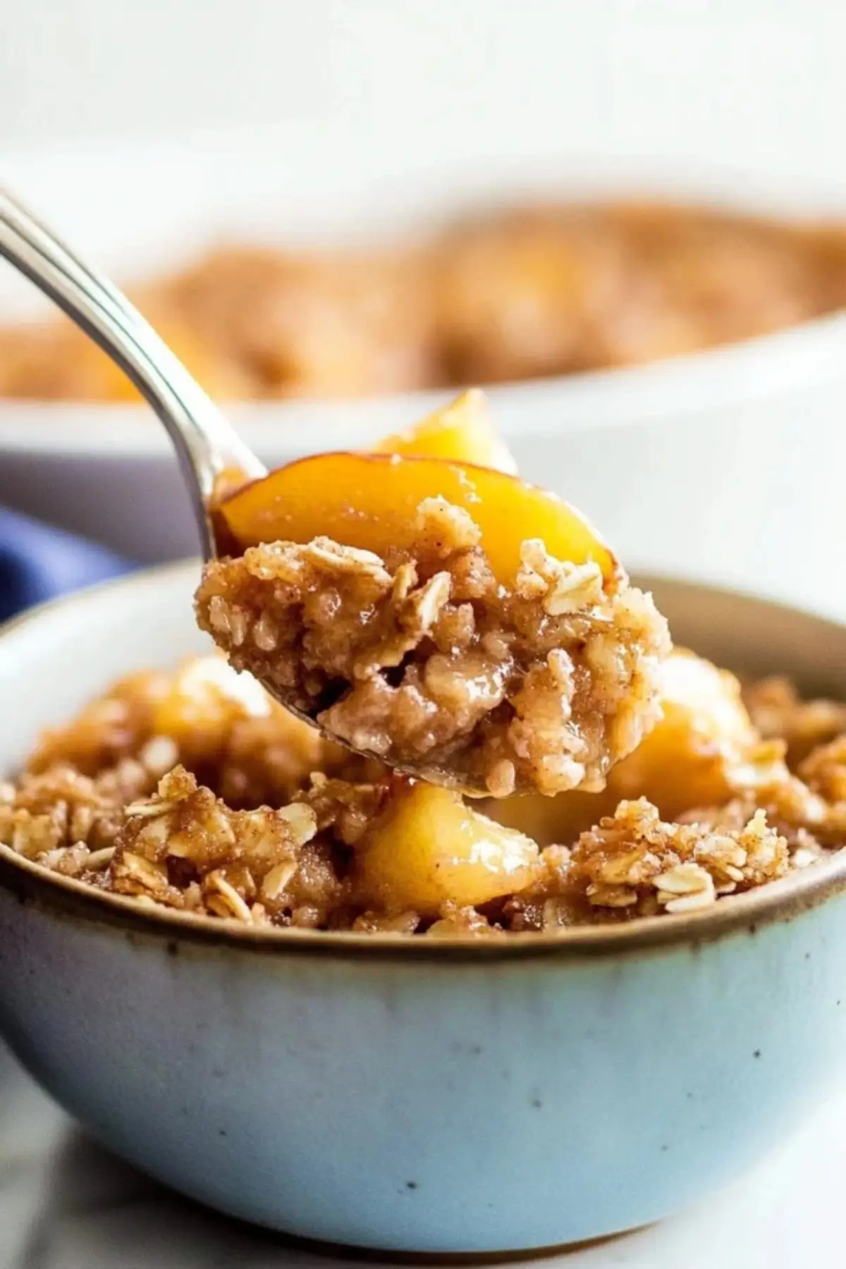 Peach Crisp Recipe - Recipes by Lucelle