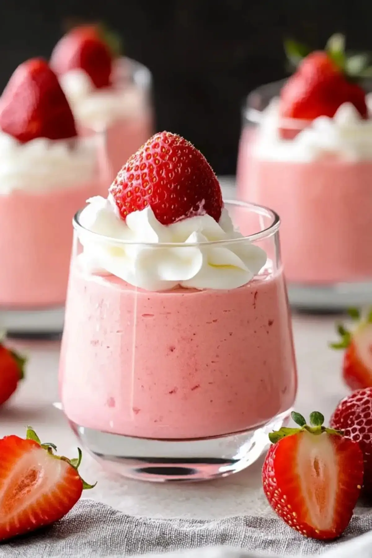 Strawberry Mousse - Recipes by Lucelle