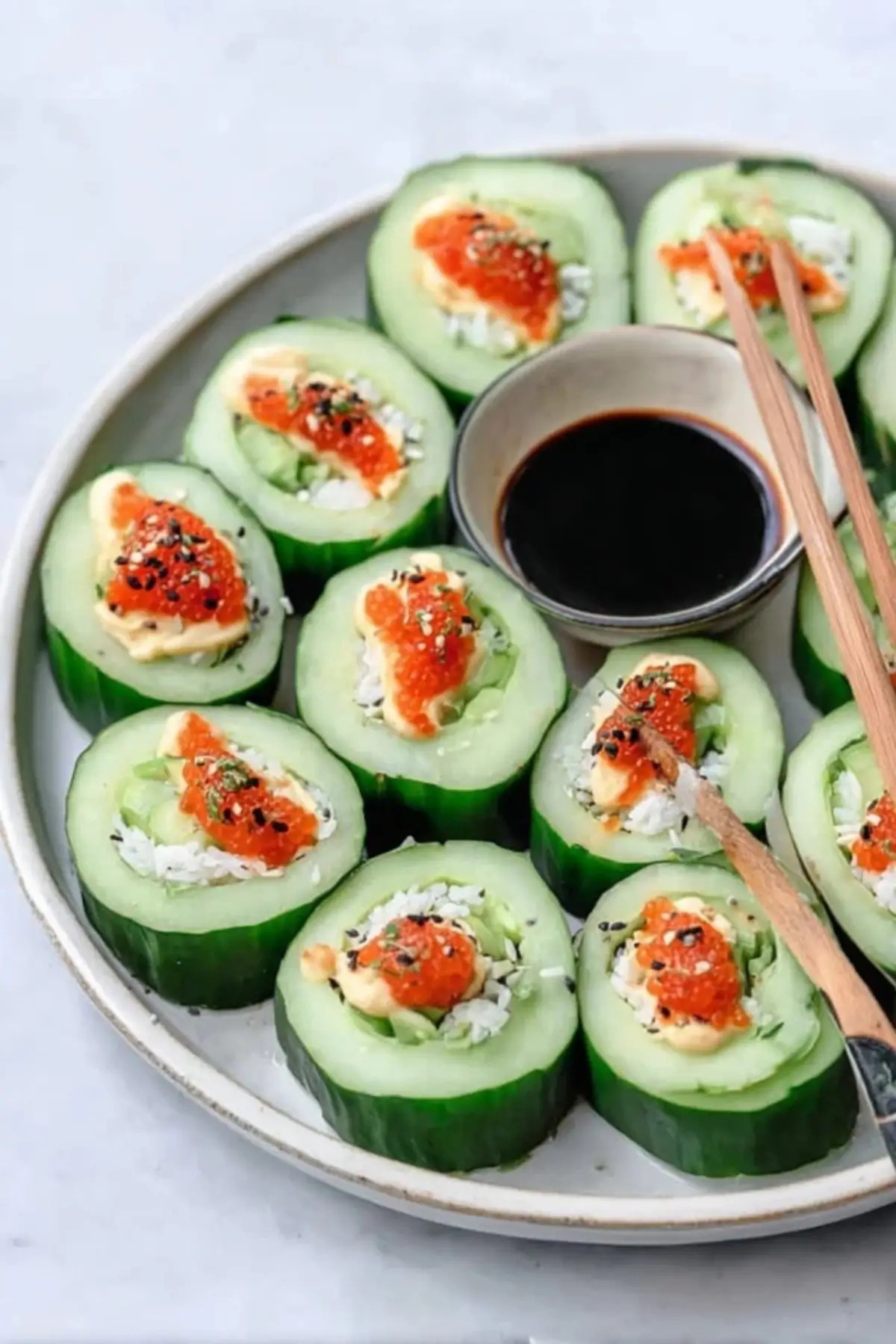 Cucumber Sushi: A Refreshing Twist on Traditional Rolls - Recipes by ...