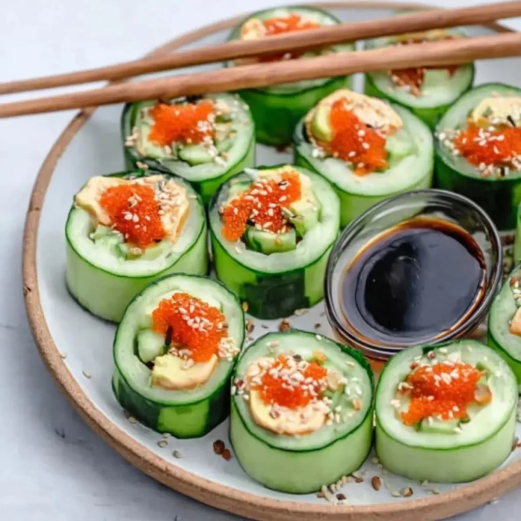 Cucumber Sushi: A Refreshing Twist on Traditional Rolls - Recipes by ...