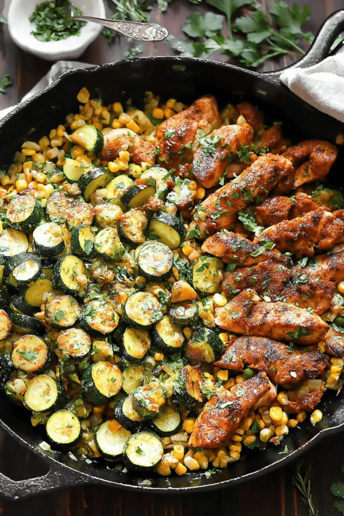 Garlic Butter Chicken with Zucchini: A Simple,easy, Flavor-Packed Meal ...