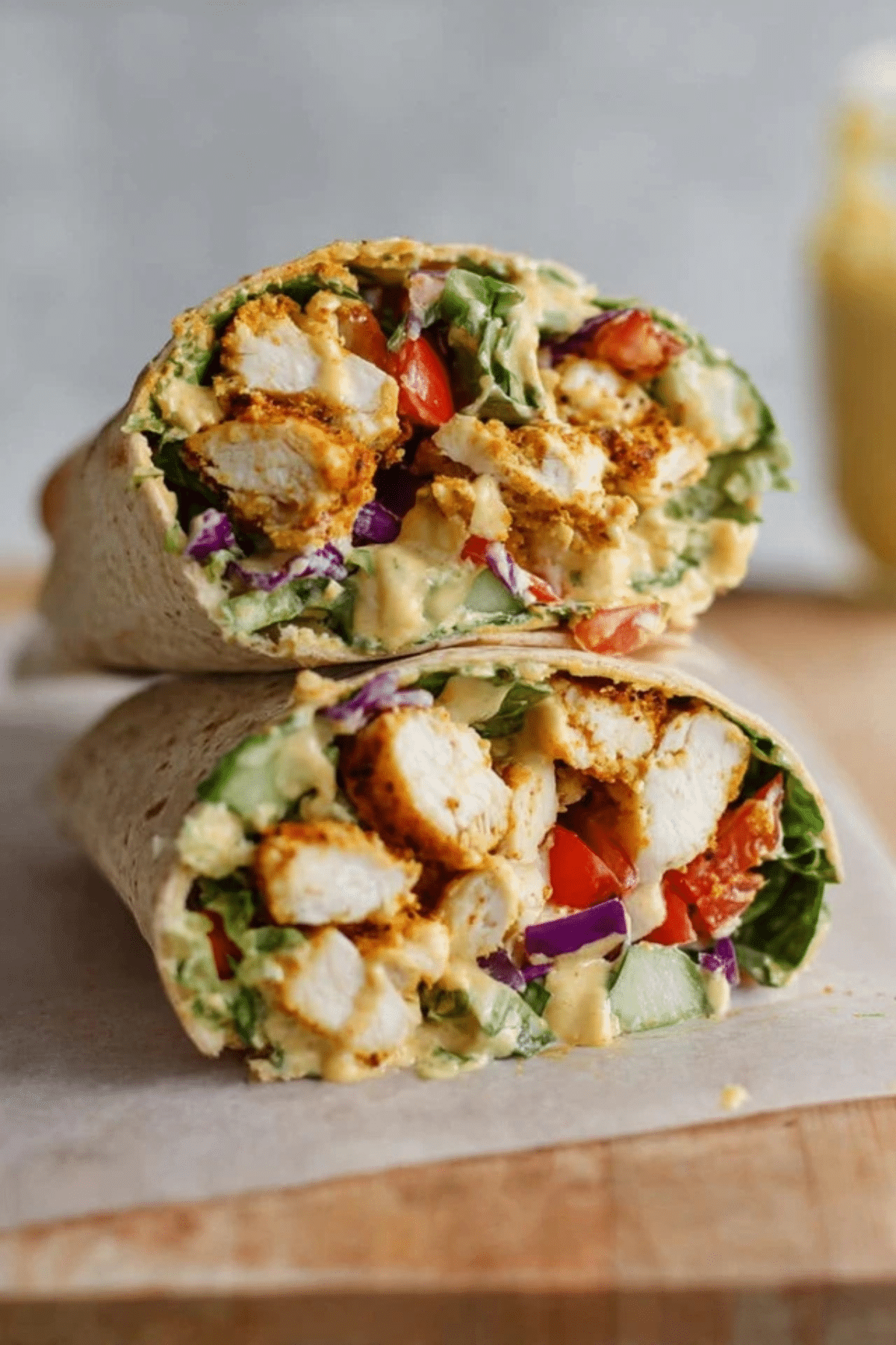 Honey Mustard Chicken Wraps Recipe: A Quick, Flavorful, and Healthy ...