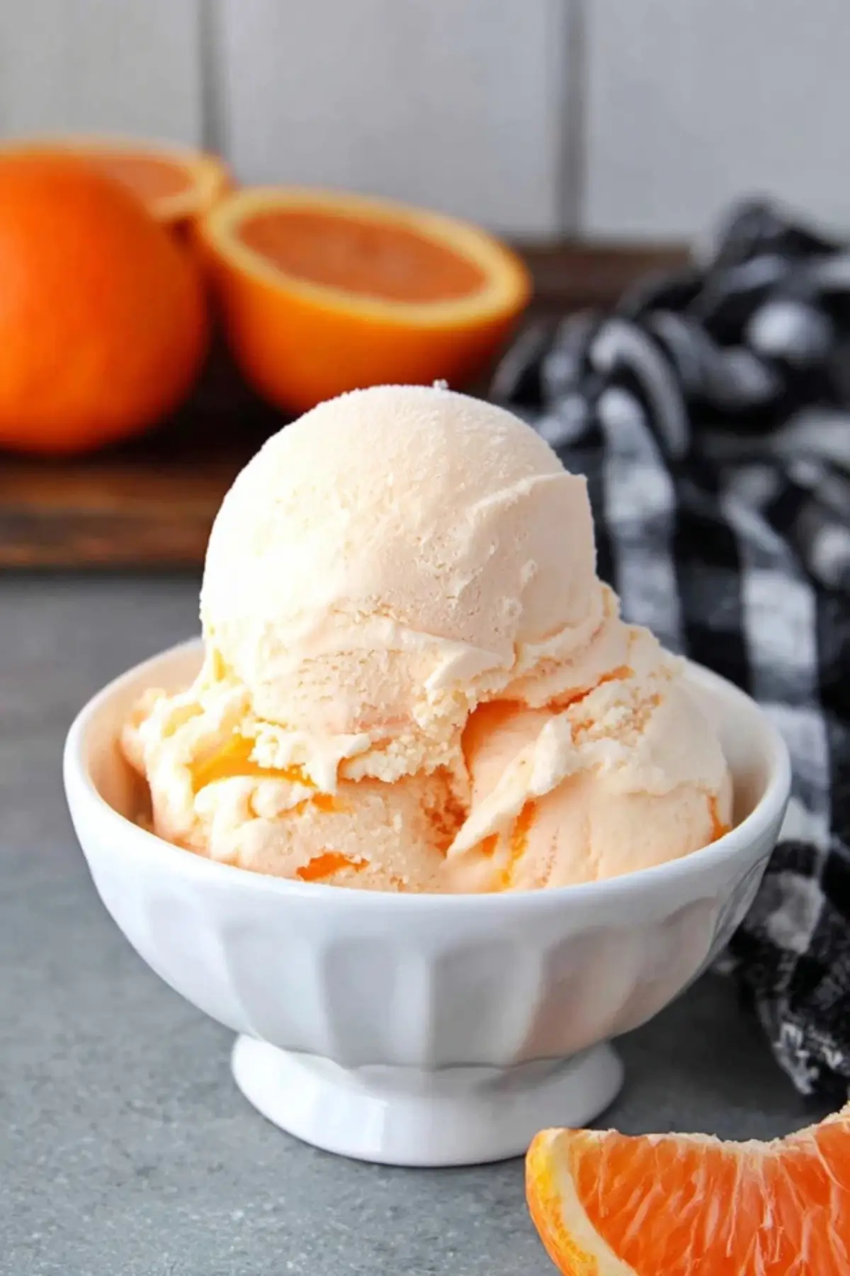 Orange Creamsicle Ice Cream Recipe - Recipes by Lucelle