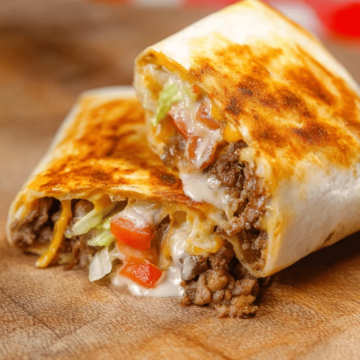 Weight Watchers Cheeseburger Crunch Wrap Recipe - Recipes by Lucelle