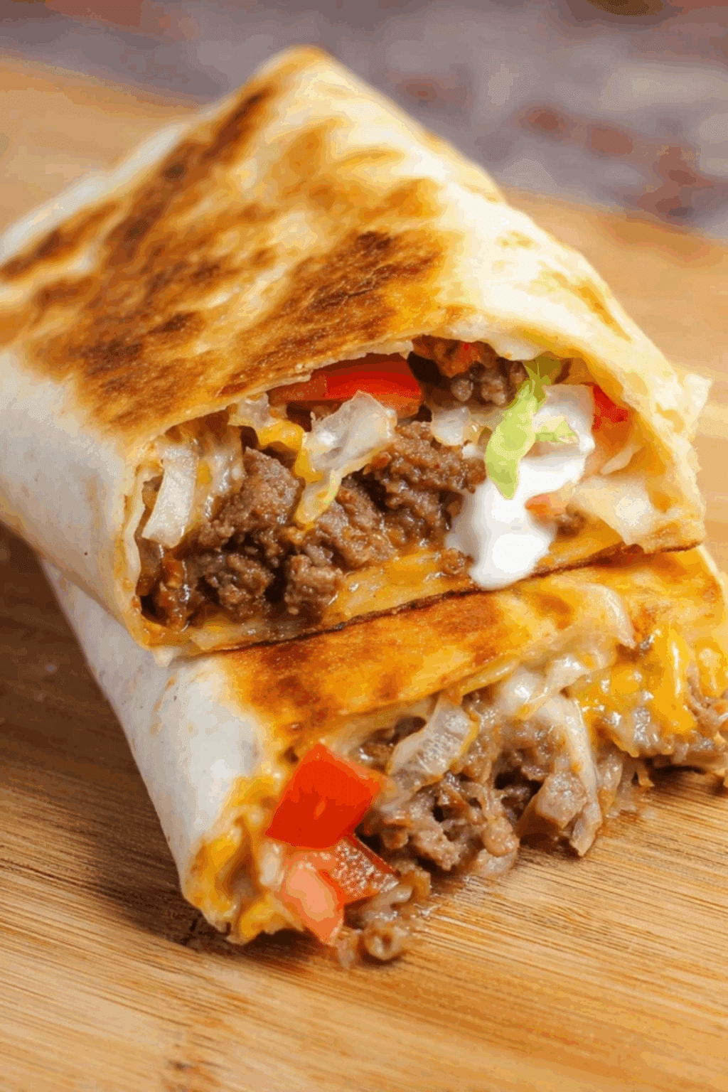 Weight Watchers Cheeseburger Crunch Wrap Recipe - Recipes by Lucelle