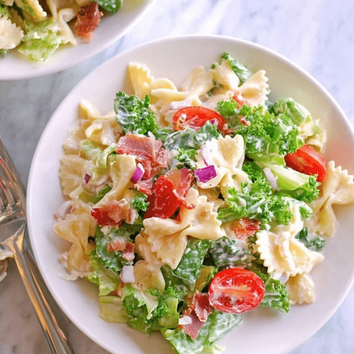 BLT Pasta Salad Recipe: A Delicious Summer Treat - Recipes by Lucelle