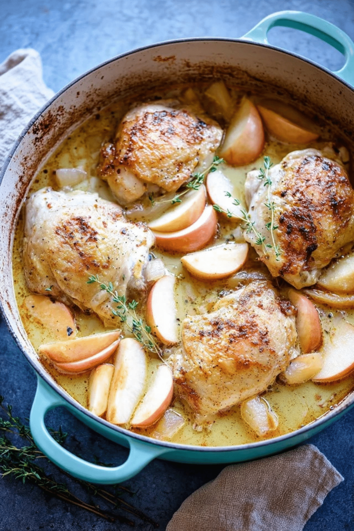 Baked Chicken with Apples: A Comforting Fall Recipe - Recipes by Lucelle