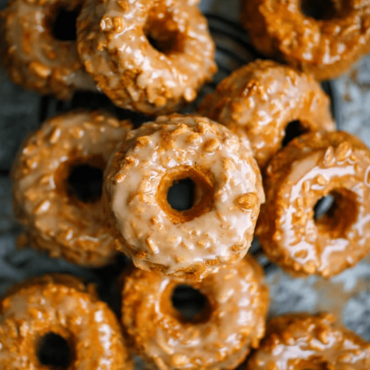 Baked Pumpkin Donuts with Maple Glaze- easy recipe - Recipes by Lucelle