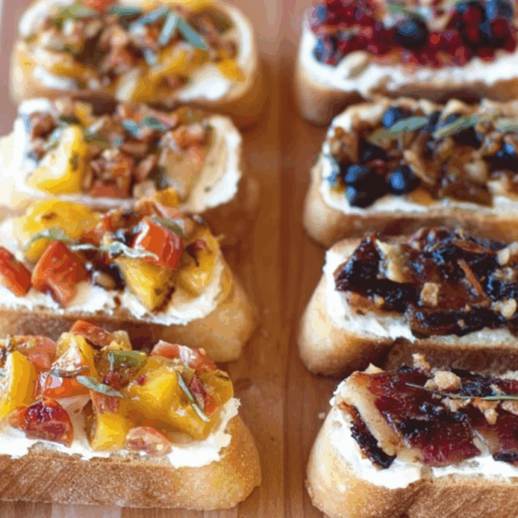 How to Create Your Own Bruschetta Bar - Recipes by Lucelle