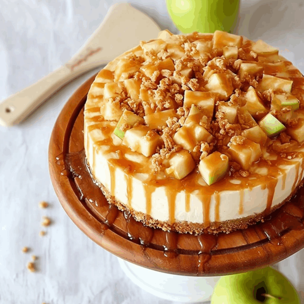 Caramel Apple Cheesecake: The Ultimate Fall Dessert - Recipes by Lucelle