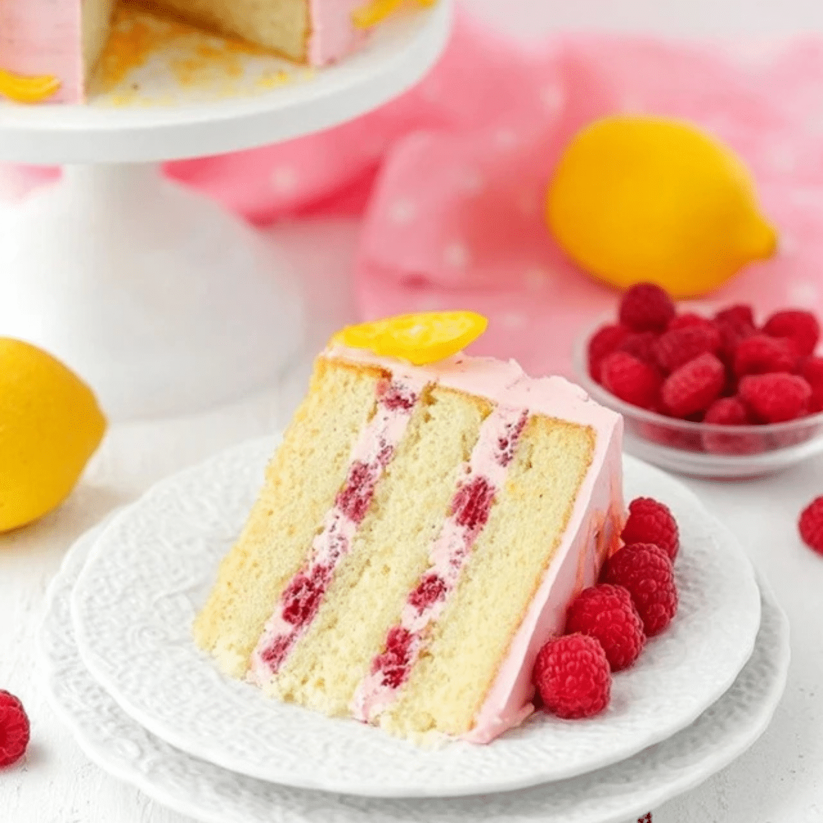 Lemon Raspberry Layer Cake: A Refreshing Summer Delight - Recipes by ...