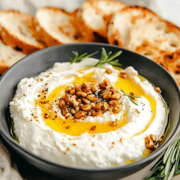 Spicy Ricotta Dip with Hot Honey great Recipe - Recipes by Lucelle