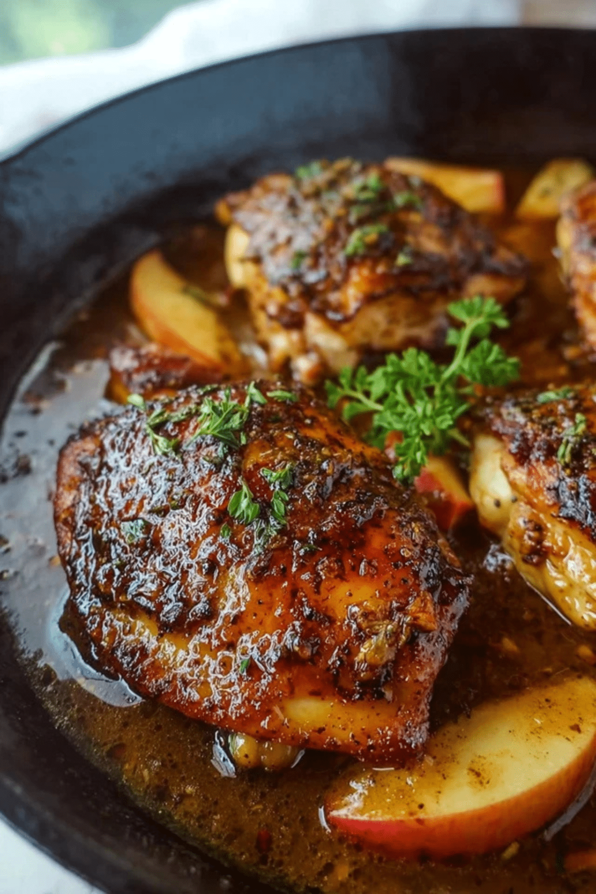 Apple Cider Glazed Chicken Recipe - Recipes by Lucelle