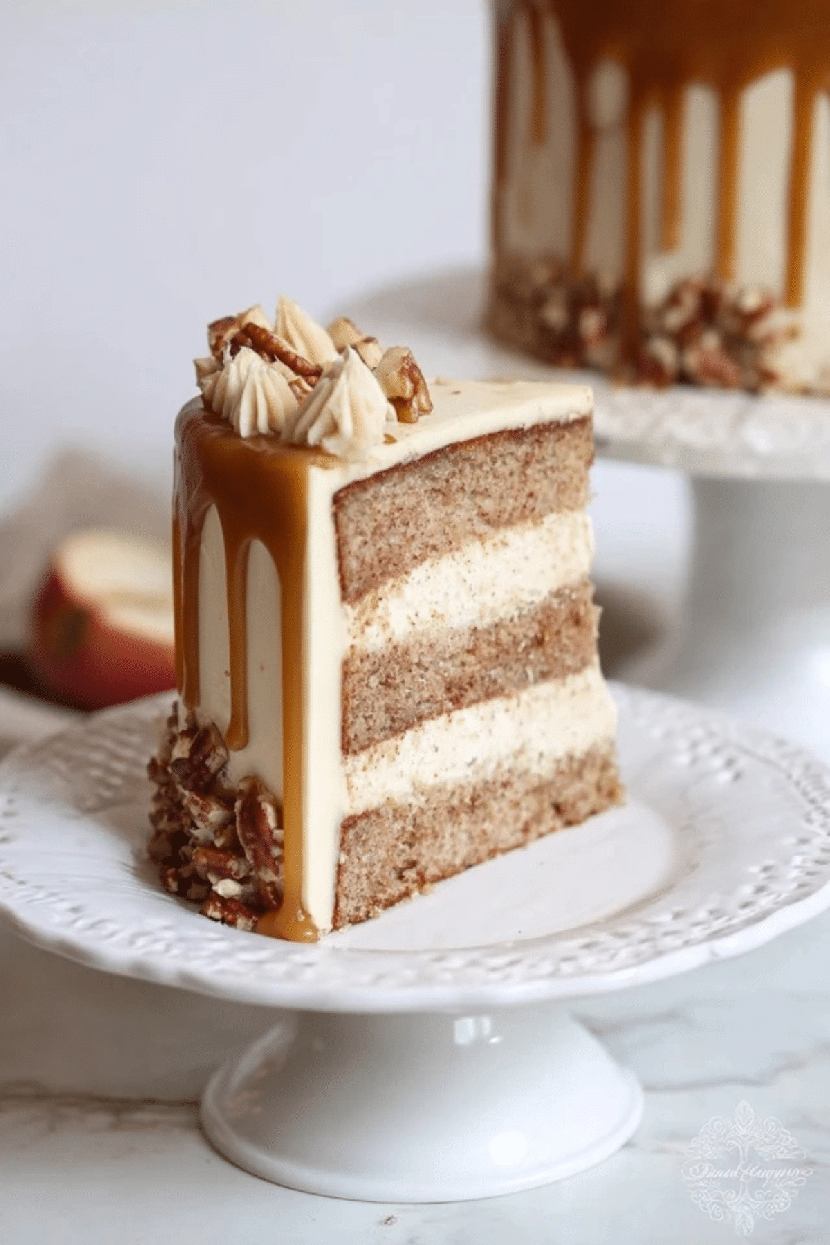 Caramel Apple Cake Recipe: A Fall Delight - Recipes by Lucelle