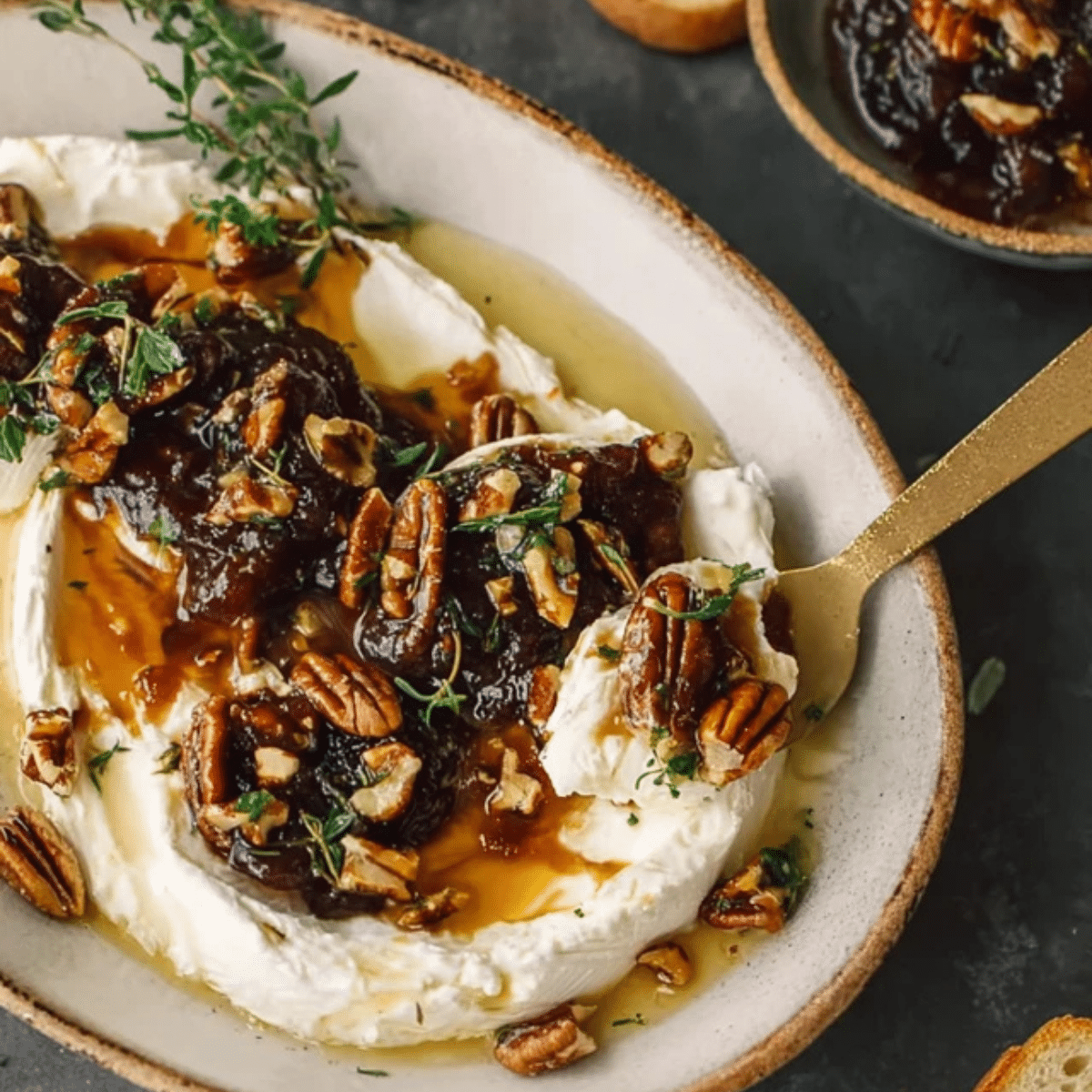 Goat Cheese Appetizer with Fig Jam & Pecans: A Perfect Holiday Treat ...