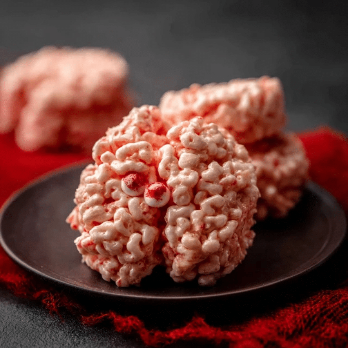 Rice Krispies Brains: A Spooky Halloween Treat - Recipes by Lucelle