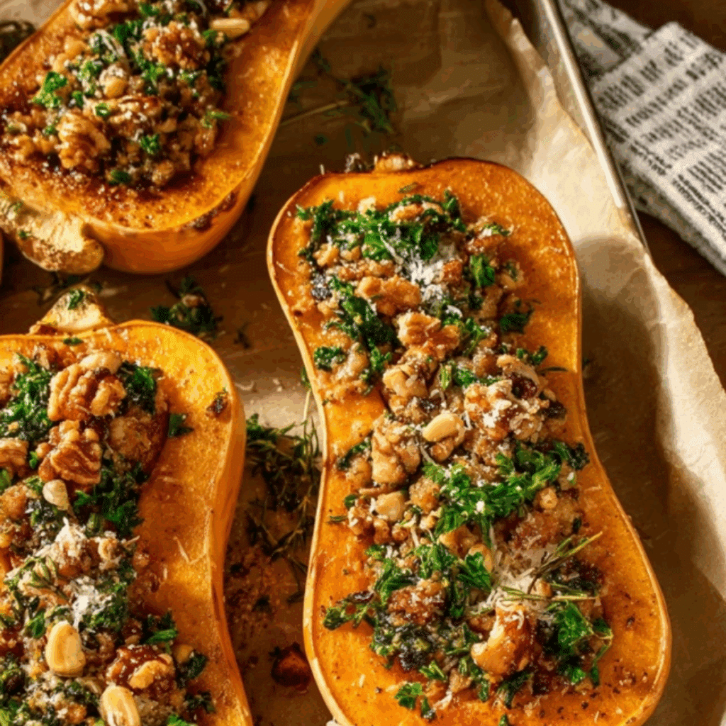 Stuffed Butternut Squash: A Perfect Fall Recipe - Recipes by Lucelle