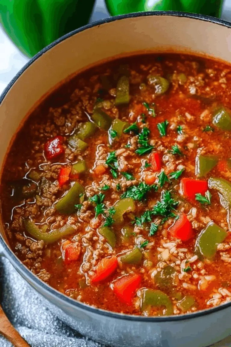 Stuffed Pepper Soup: A Hearty, Comforting Meal - Recipes by Lucelle