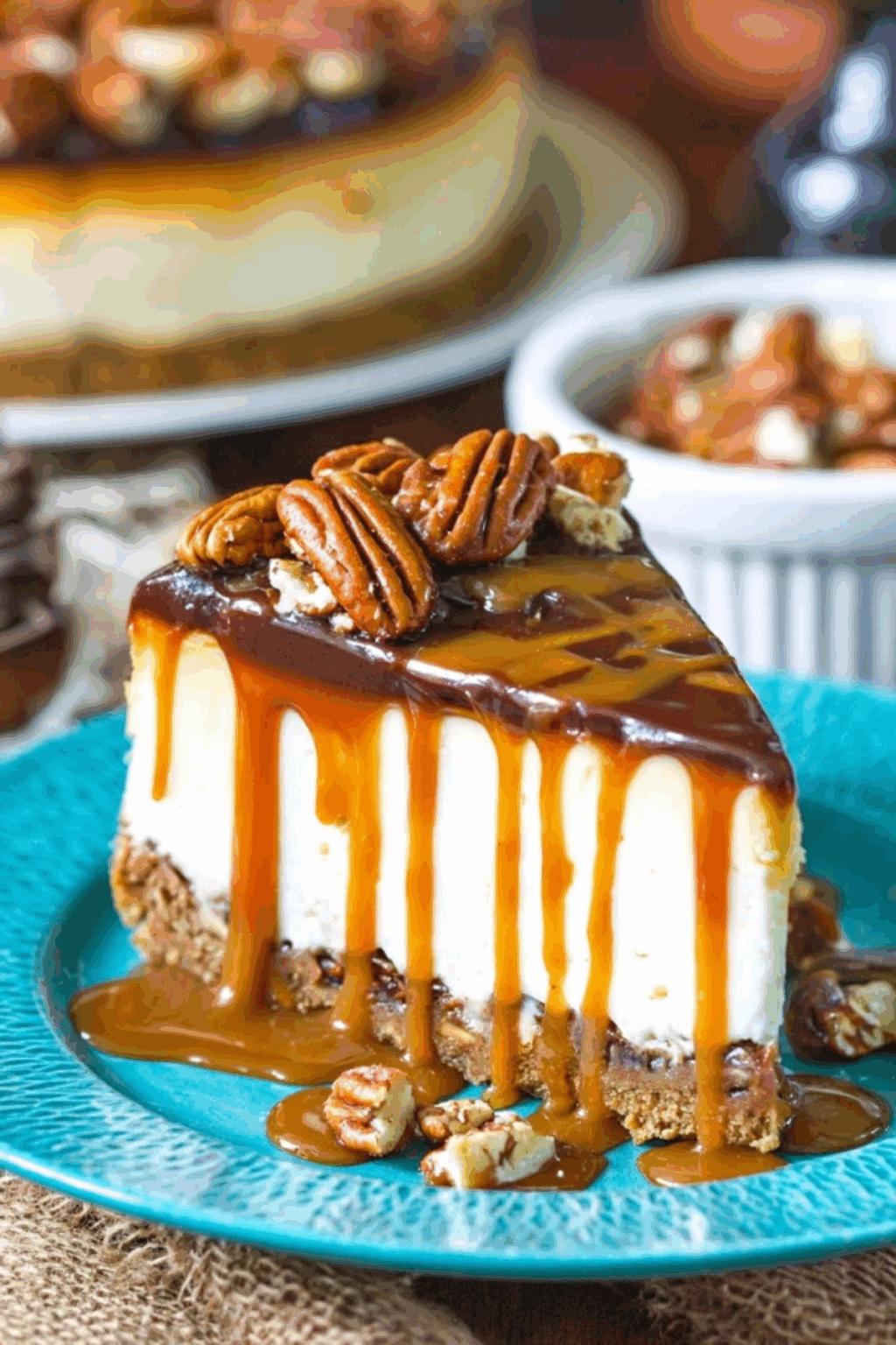 Turtle Cheesecake Recipe: A Decadent Delight of Caramel, Chocolate, and ...
