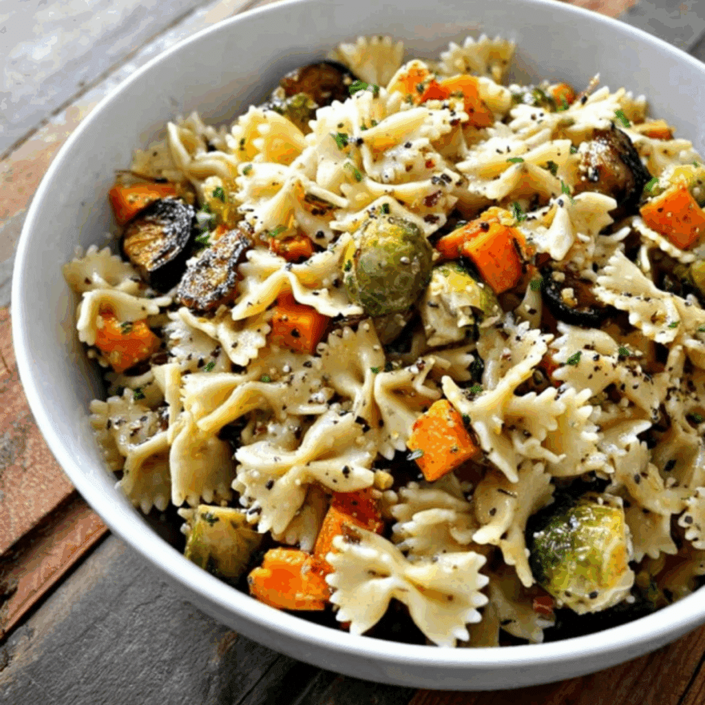 Vegan Fall Pasta Salad - Recipes by Lucelle