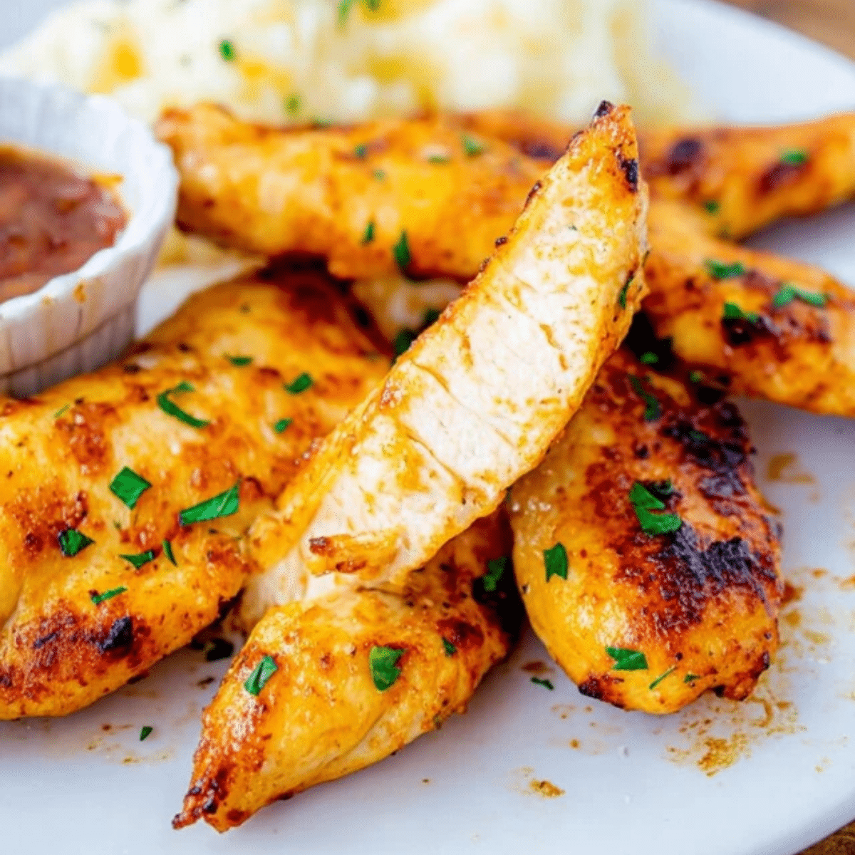 easy Air Fryer Cracker Barrel Chicken Tenderloins - Recipes by Lucelle