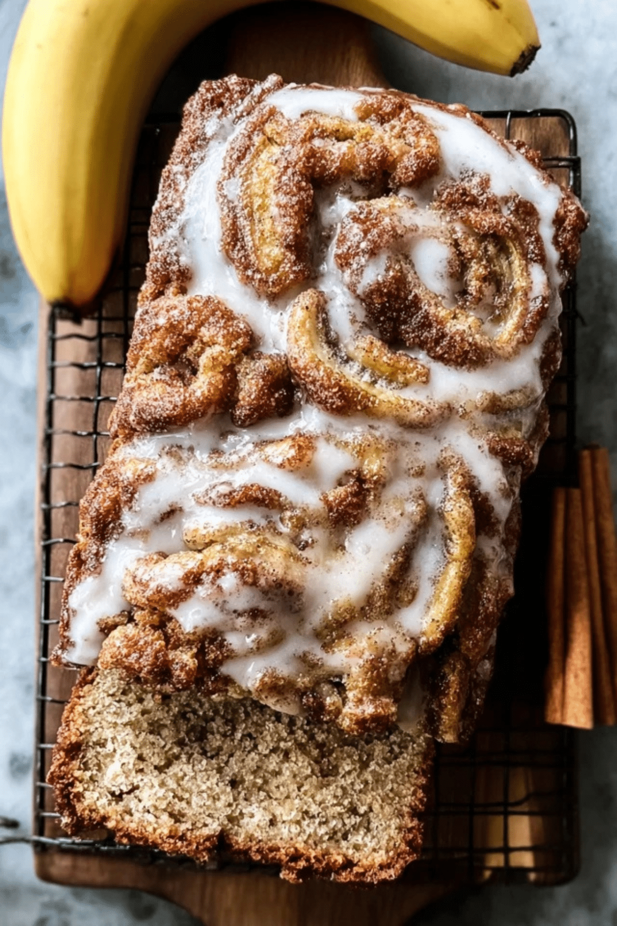 Cinnamon Swirl Banana Bread Recipe - Recipes by Lucelle
