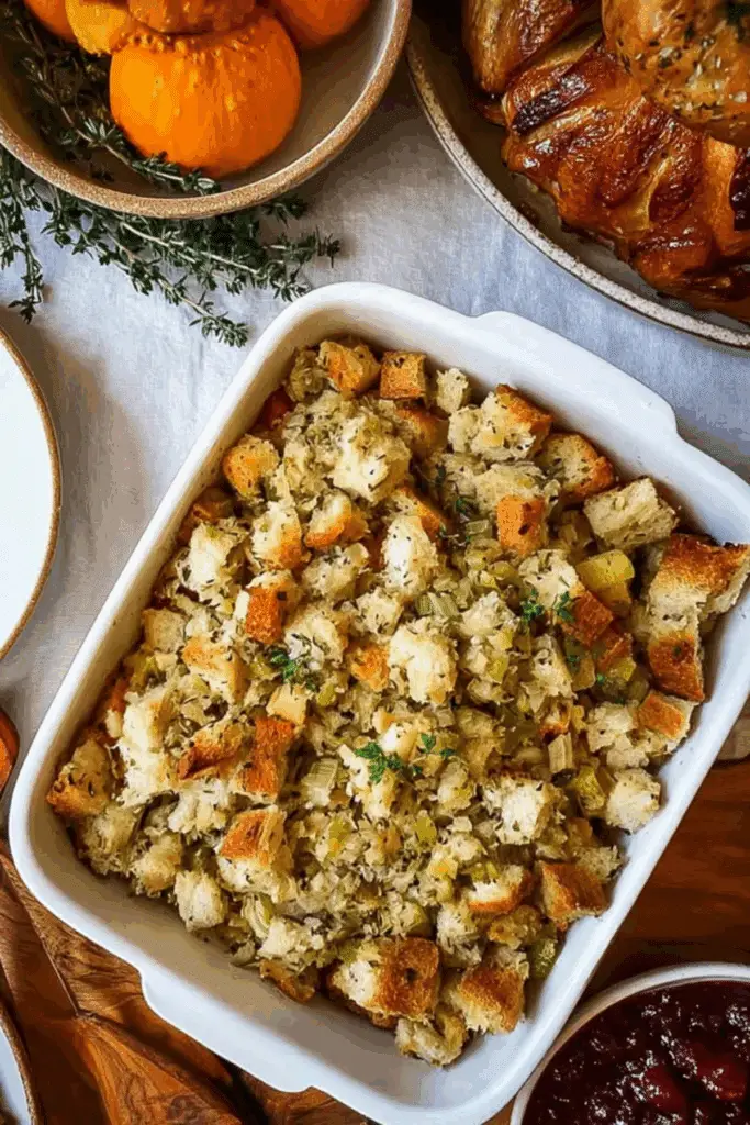 Classic Butter Herb Stuffing Recipe: A Simple and Flavorful Side Dish ...