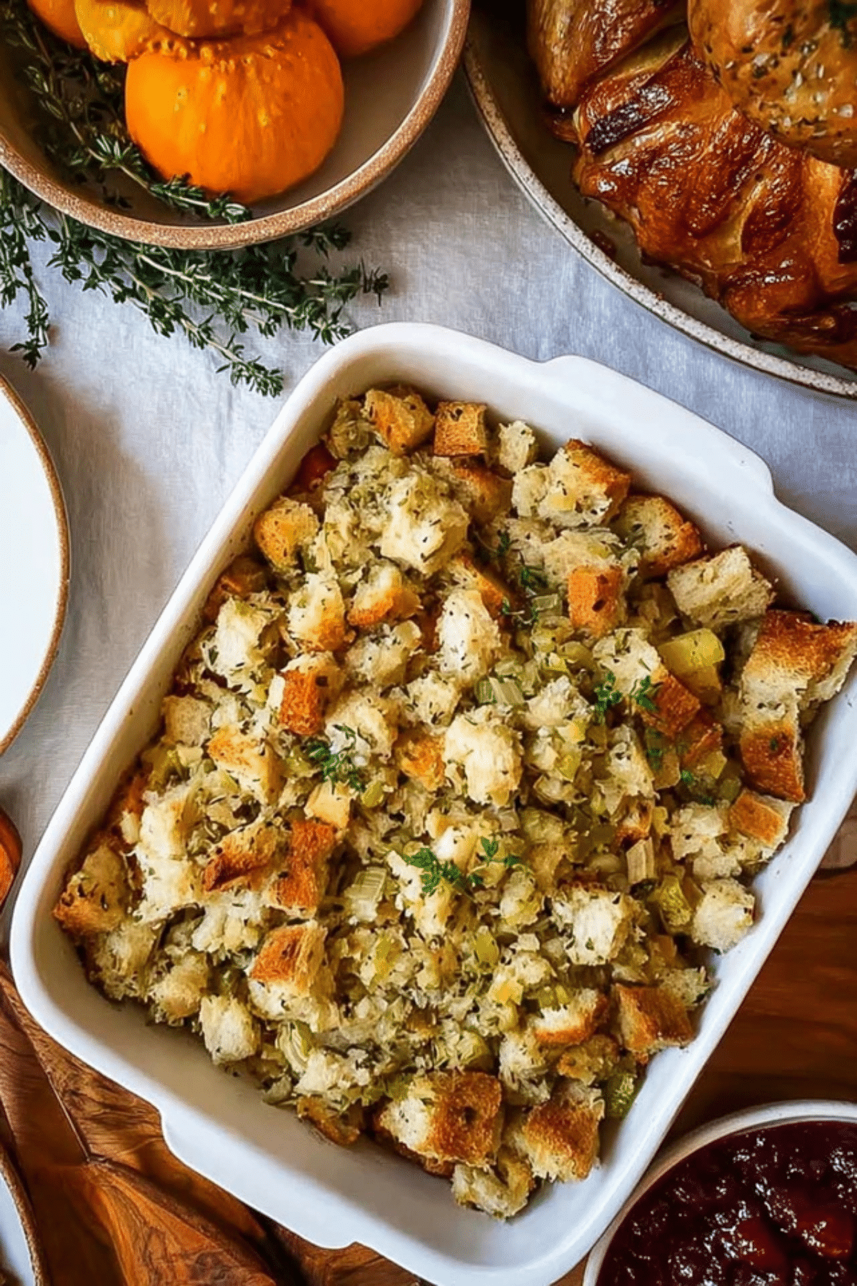 Classic Butter Herb Stuffing Recipe: A Simple and Flavorful Side Dish ...