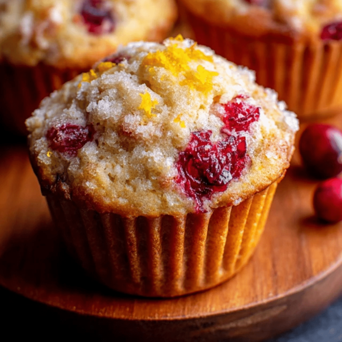 Cranberry Orange Muffins: A Burst of Sunshine in Every Bite - Recipes ...