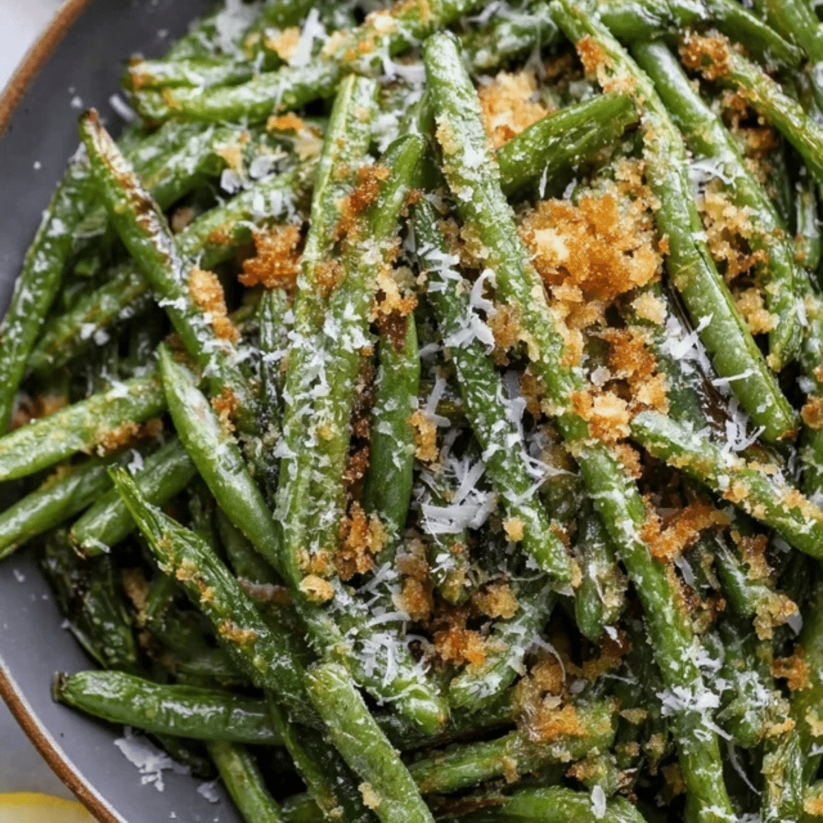 Crispy Garlic Parmesan Roasted Green Beans: A Delicious and Healthy ...