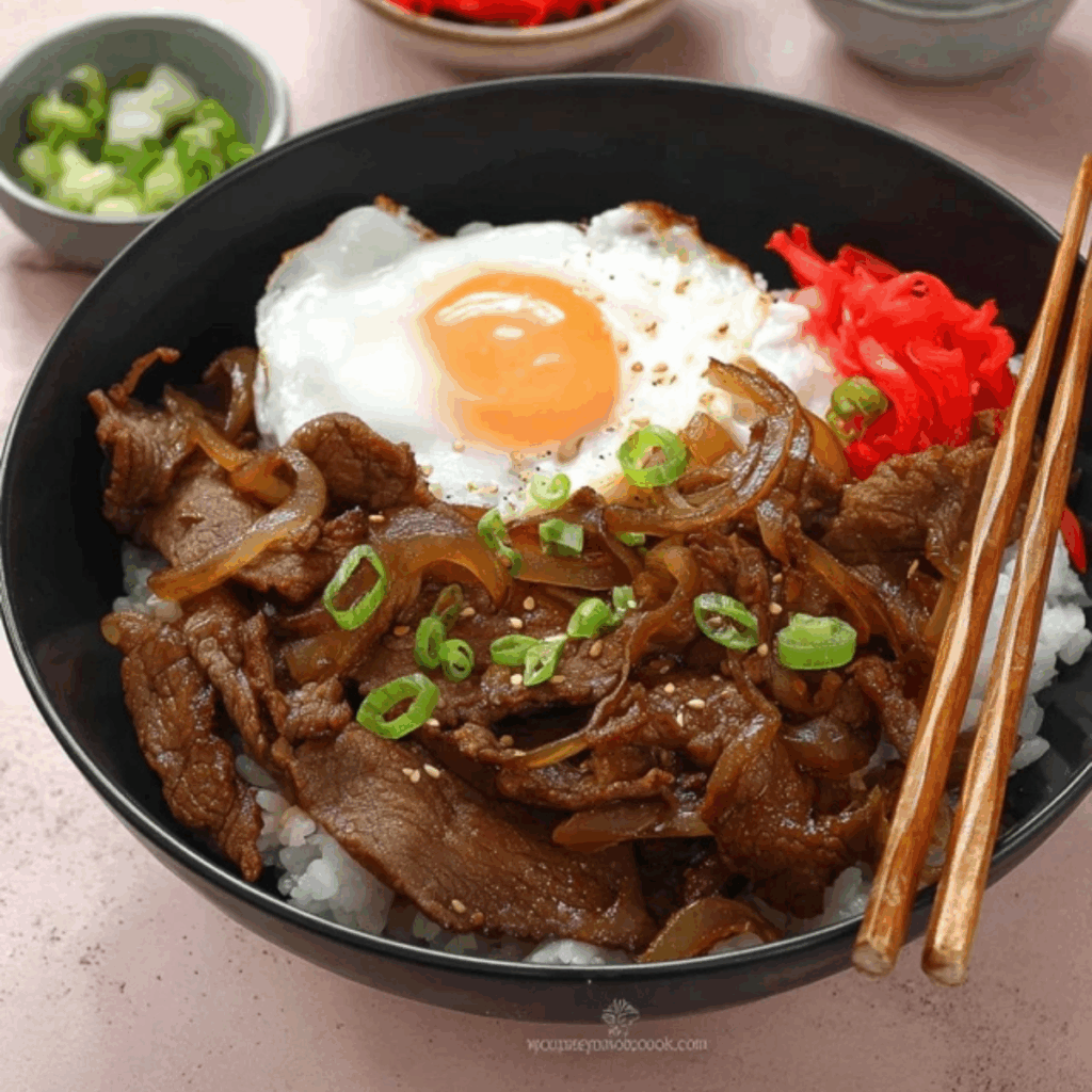 Gyudon: The Perfect Japanese Beef Bowl Recipe - Recipes by Lucelle