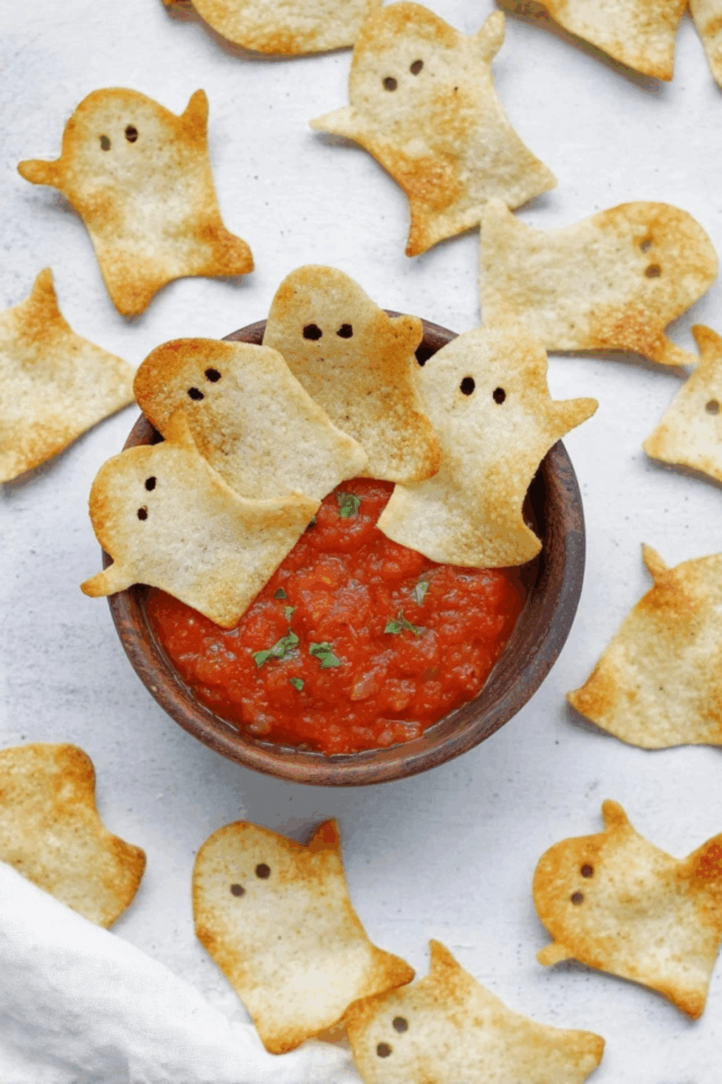 Spooky Baked Halloween Chips: A Festive and Healthy Halloween Treat ...