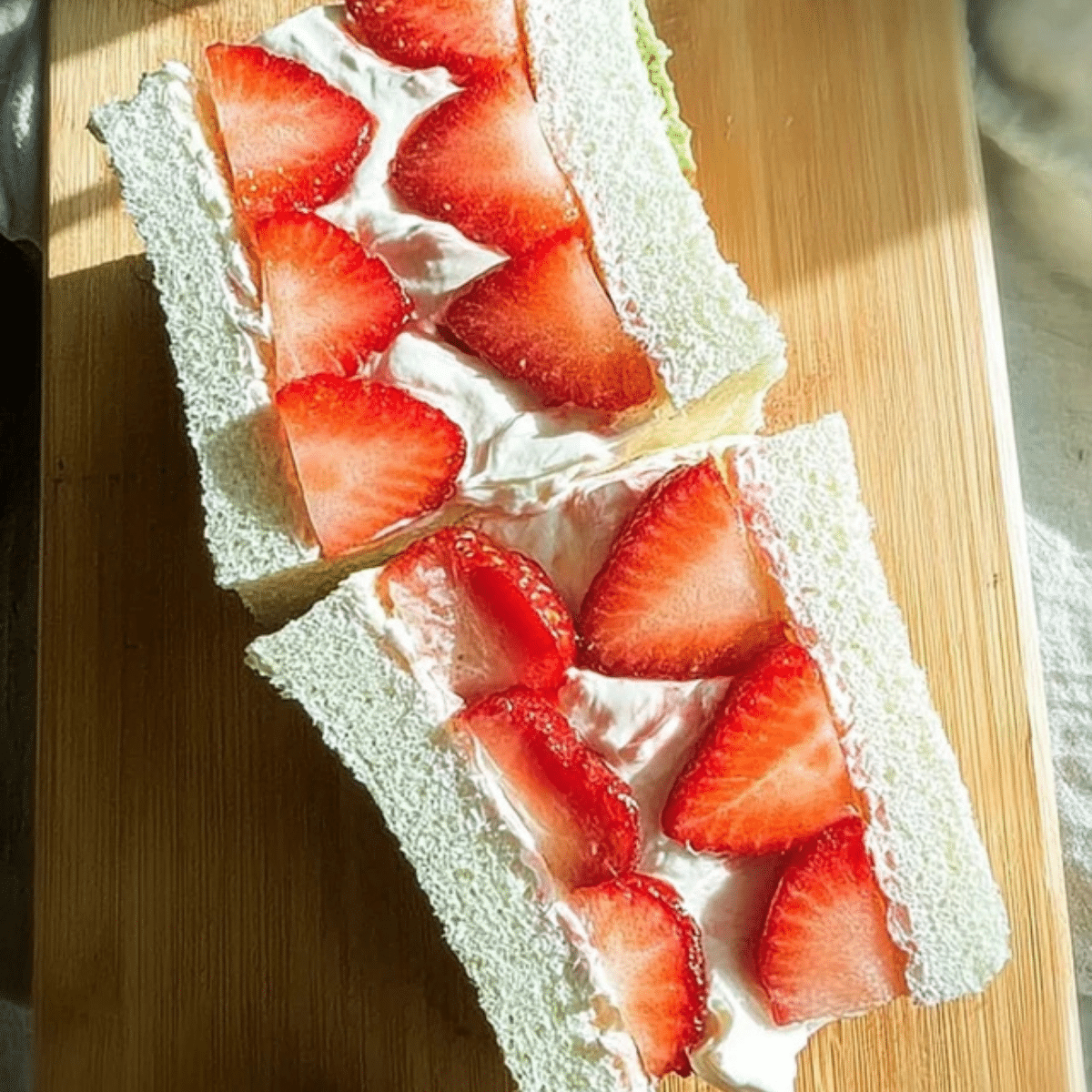 Strawberry Sando: A Delicious and Refreshing Japanese Fruit Sandwich ...