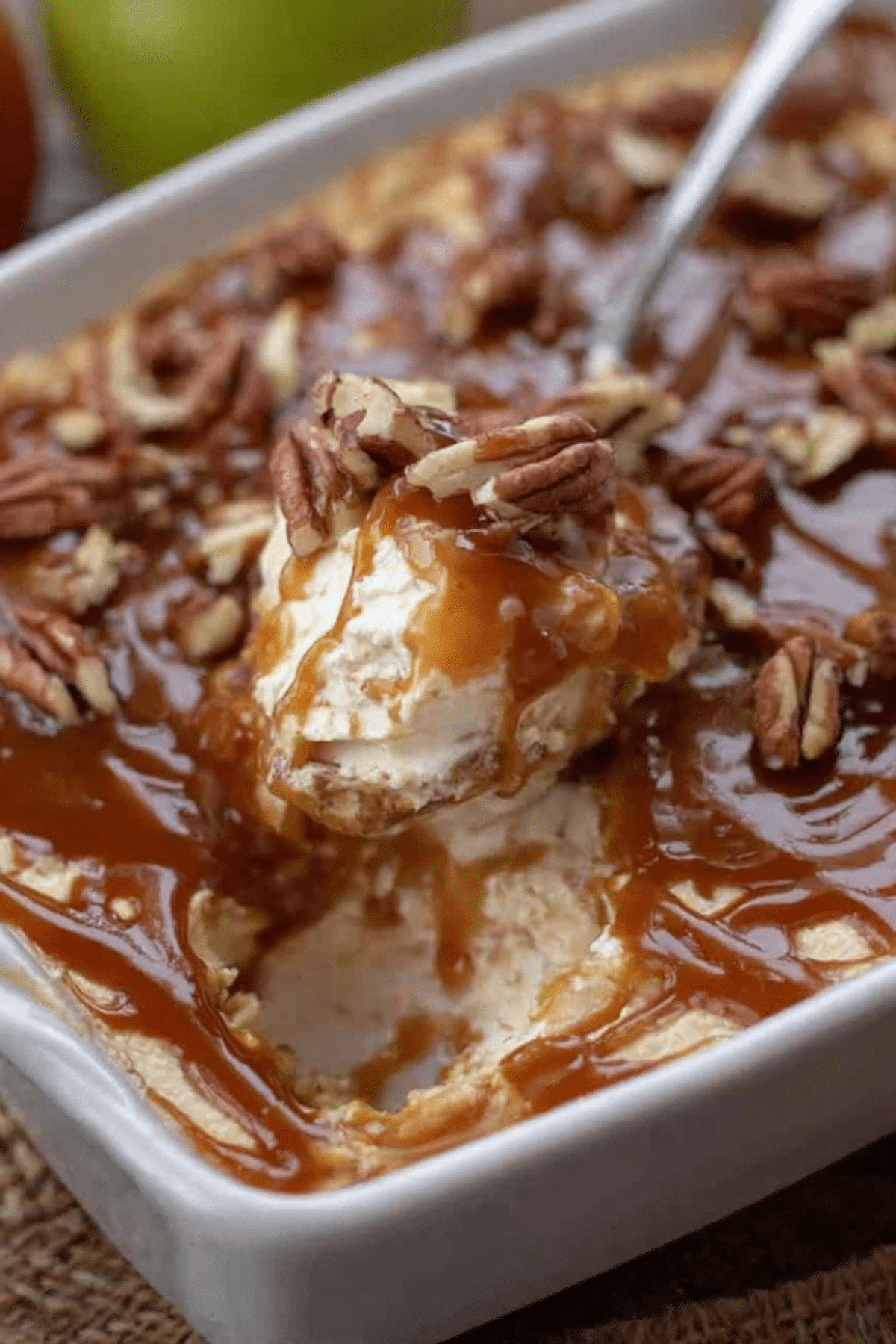 Easy Caramel Apple Cheesecake Dip Recipe - Recipes by Lucelle