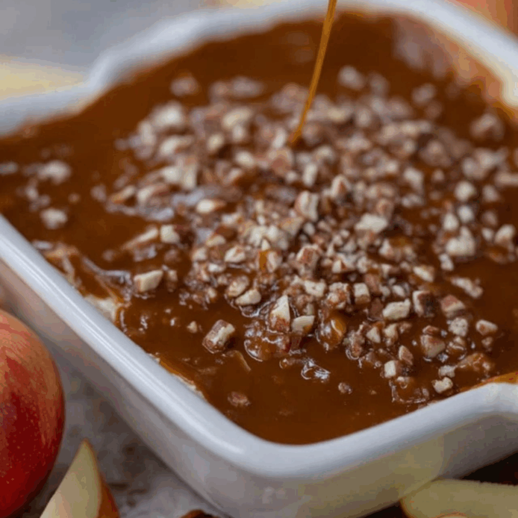Easy Caramel Apple Cheesecake Dip Recipe - Recipes by Lucelle