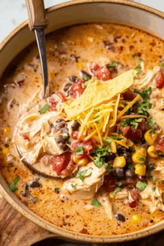 Easy Chicken Taco Soup Recipe - Recipes by Lucelle