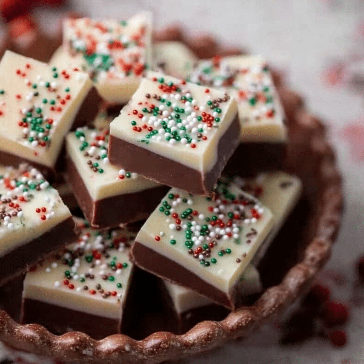 The Best Christmas Fudge Recipe - Recipes by Lucelle