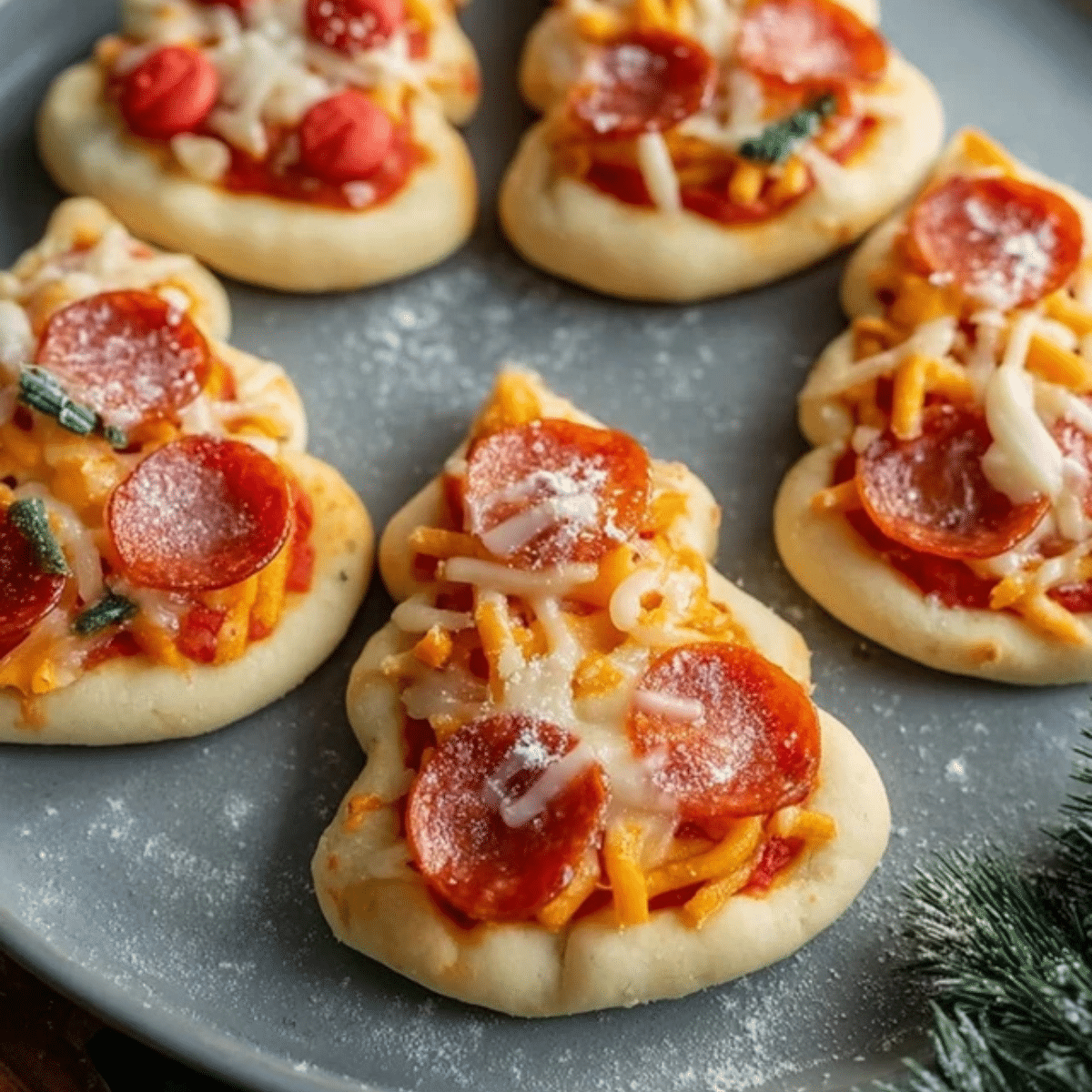 Christmas Tree Mini Pizzas: A Festive and Fun Holiday Treat - Recipes ...
