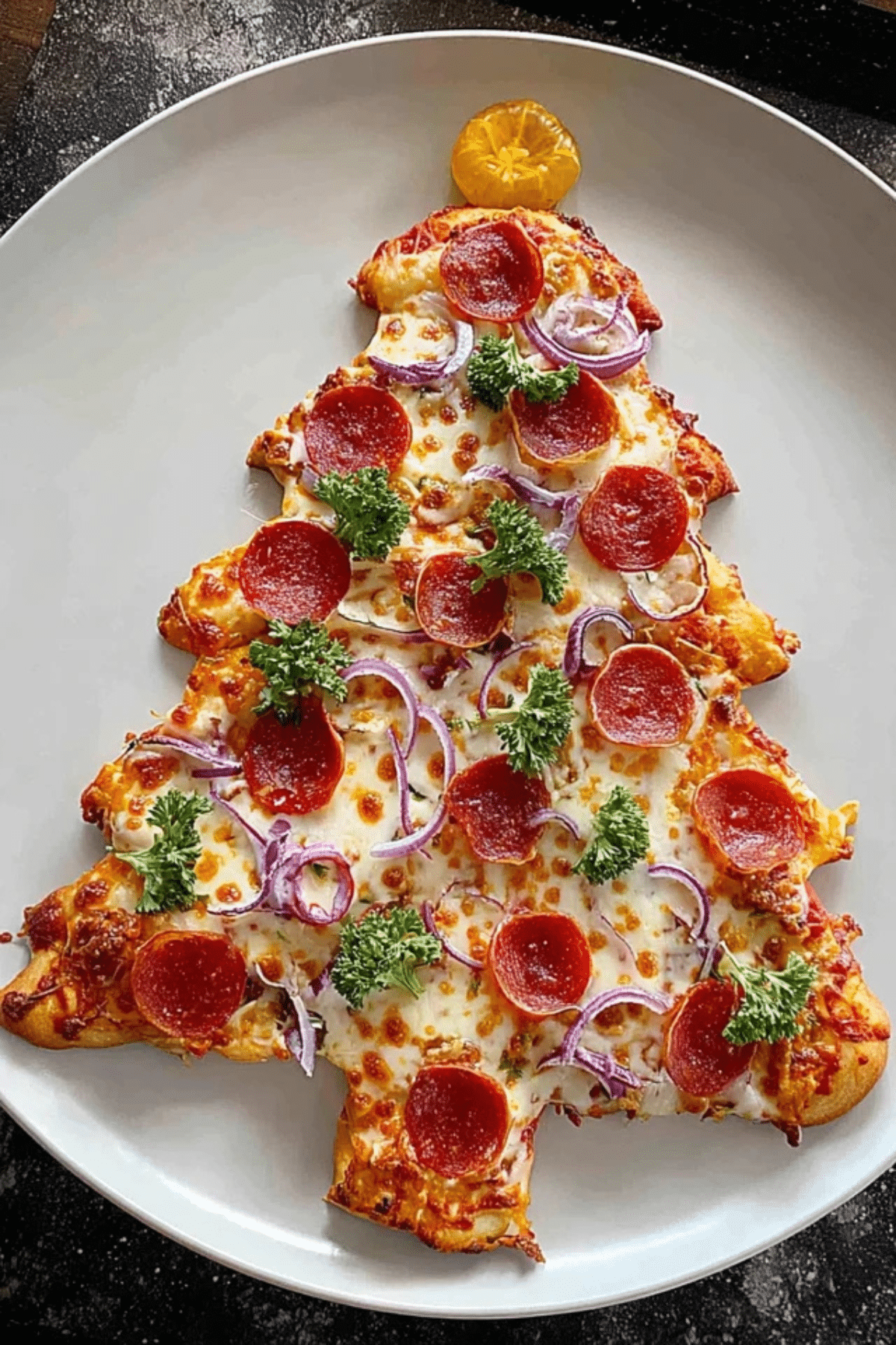 Christmas Tree Pizza: A Fun and Festive Holiday Treat - Recipes by Lucelle