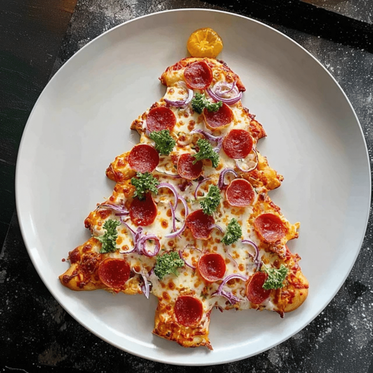 Christmas Tree Mini Pizzas: A Festive and Fun Holiday Treat - Recipes ...