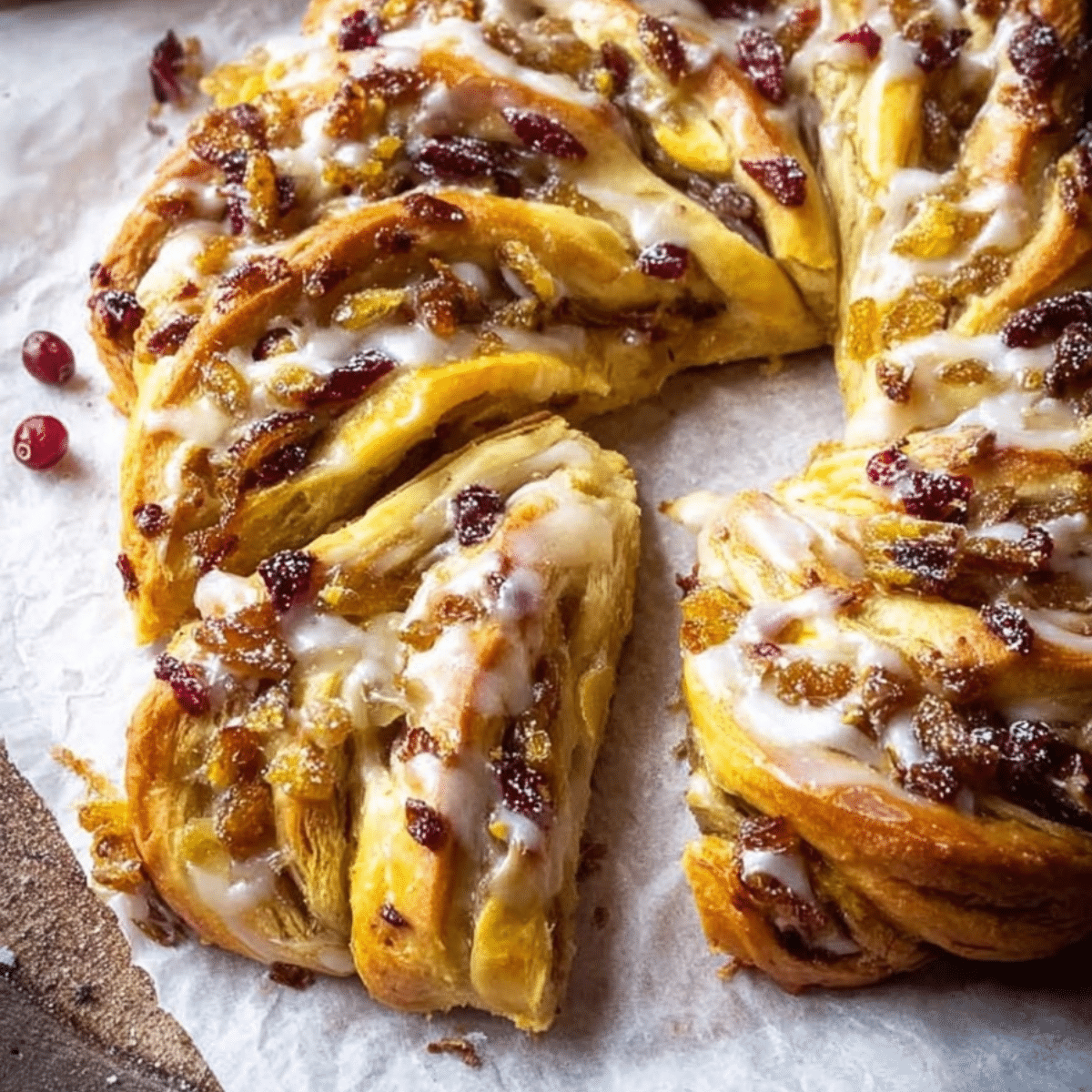 Cranberry & Apricot Couronne Recipe: A Festive Delight for Any Occasion ...