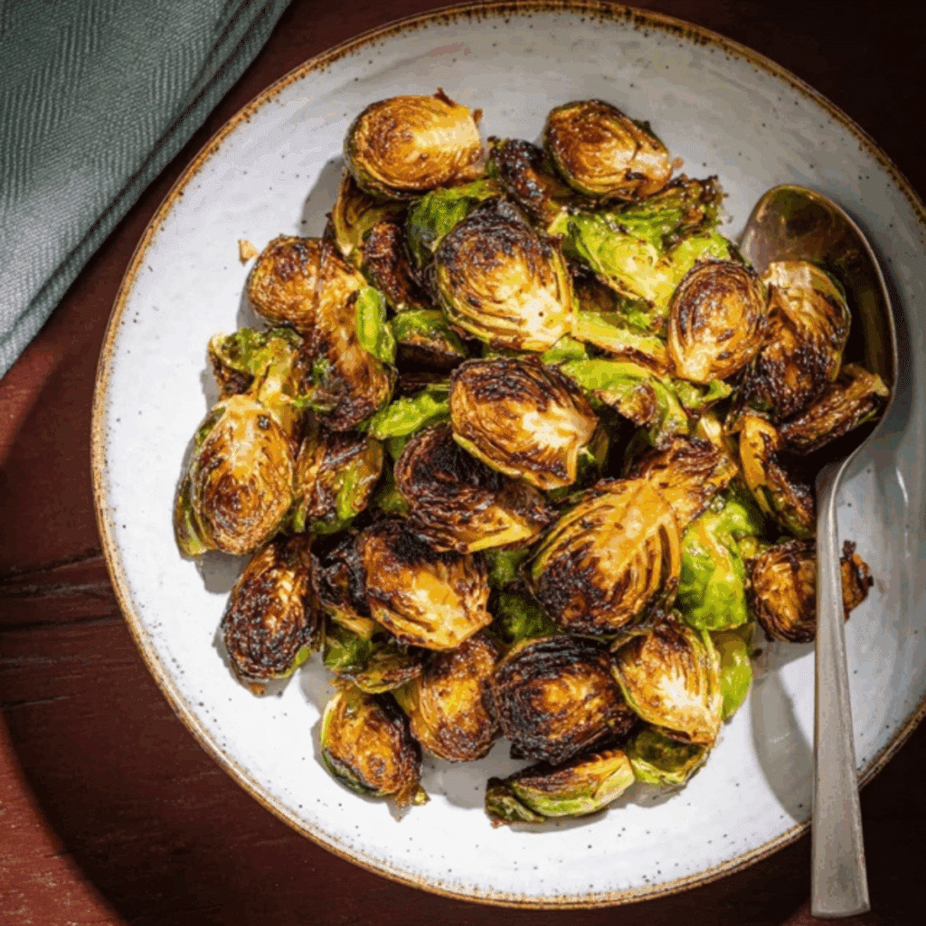 super Crispy Roasted Brussels Sprouts Recipe - Recipes by Lucelle