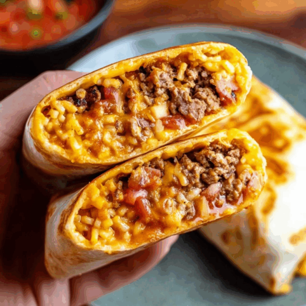 Grilled Cheese Burrito Recipe: A Taco Bell Copycat at Home - Recipes by ...