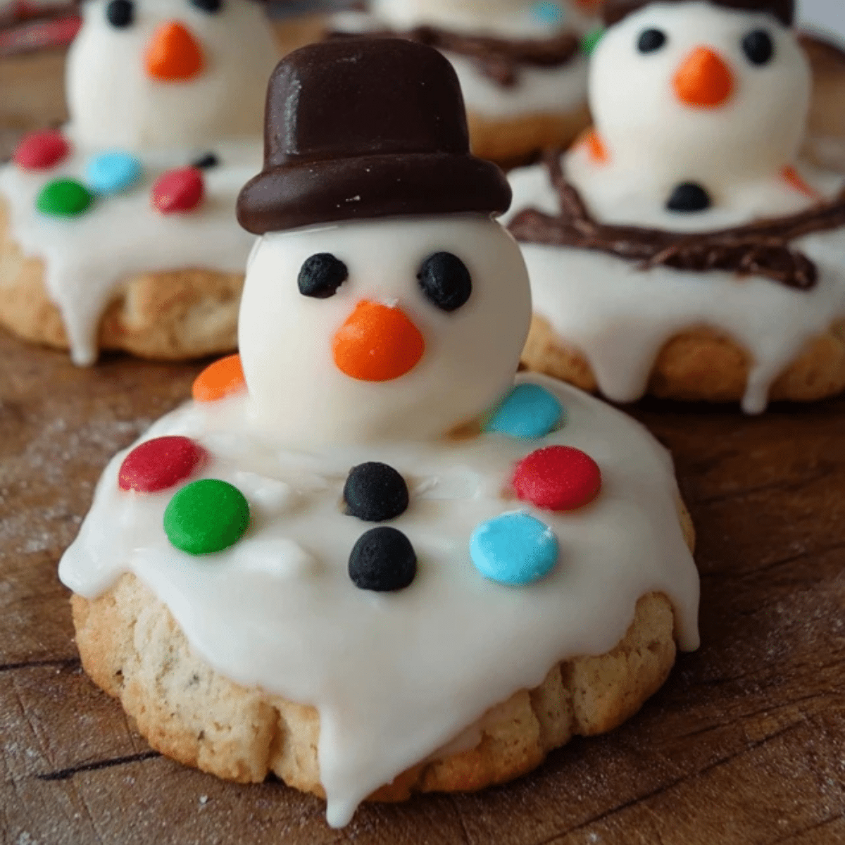 Melted Snowman Biscuits Recipe: A Fun and Festive Holiday Treat ...
