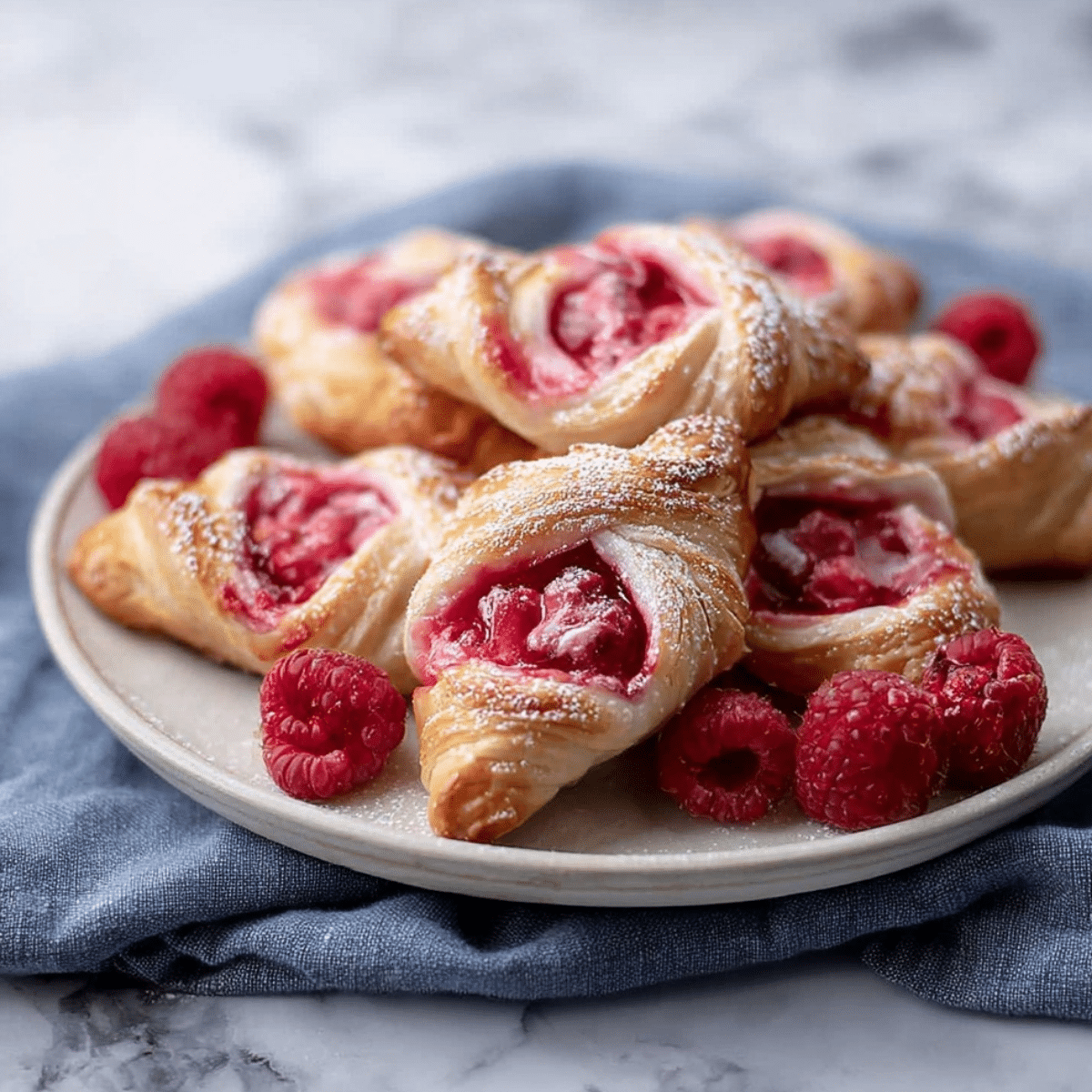 Raspberry Danish: A Delicious, Flaky Pastry Recipe - Recipes by Lucelle