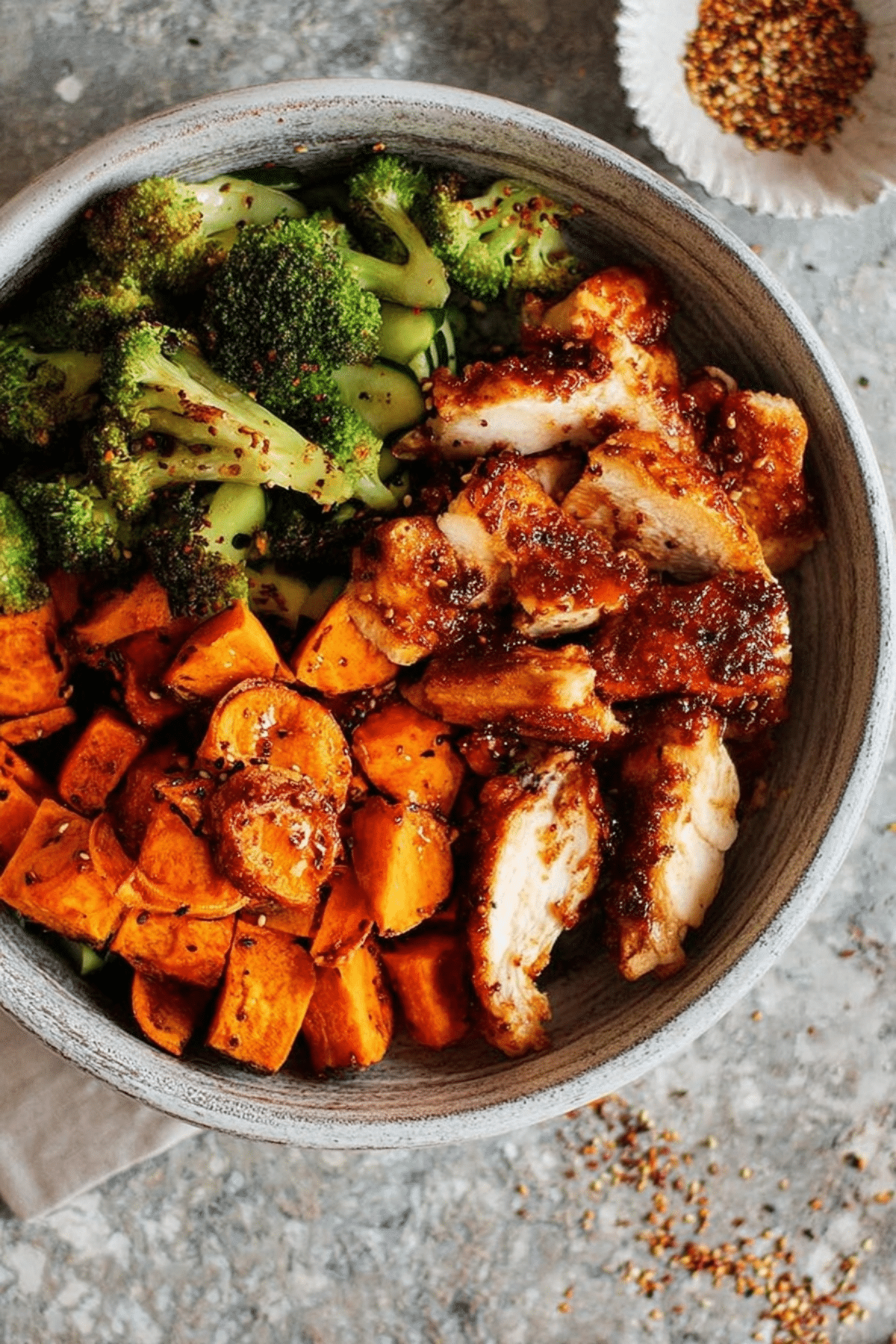 Hot Honey Chicken Bowl Recipe: A Perfectly Balanced Meal in a Bowl ...