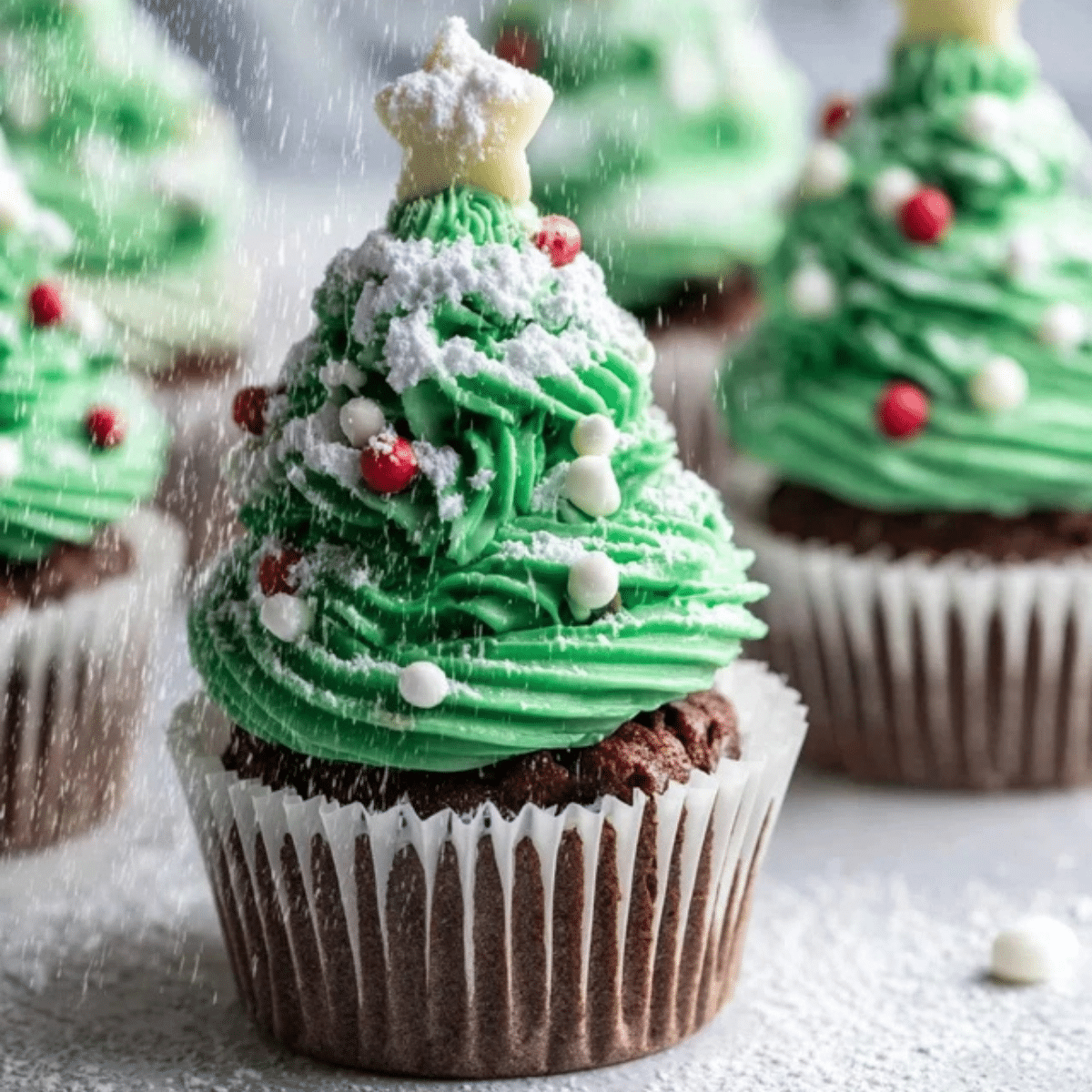 Christmas Tree Cupcakes: A Fun and Festive Holiday Treat - Recipes by ...