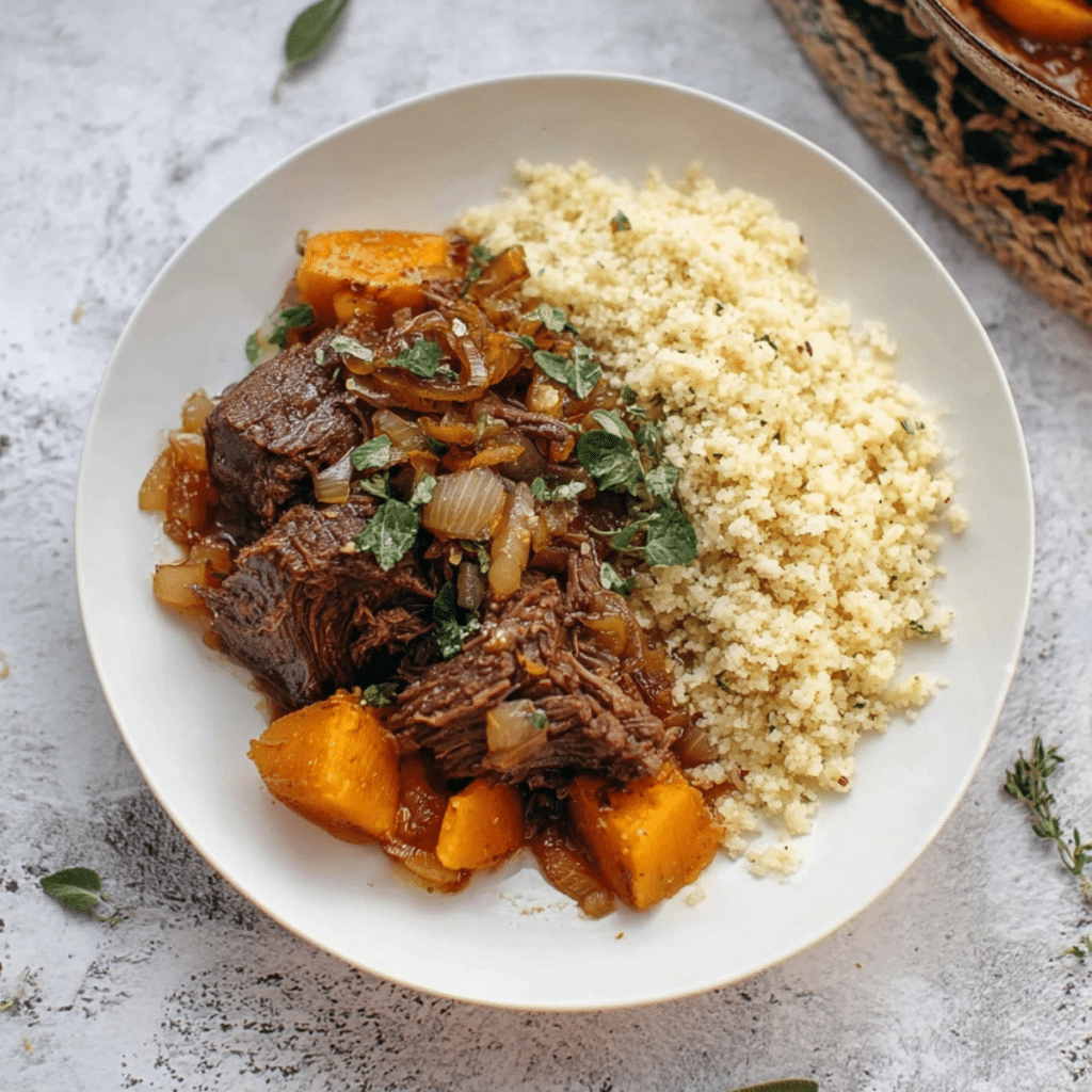 the best Cider Braised Pot Roast with Caramelized Onions and ...