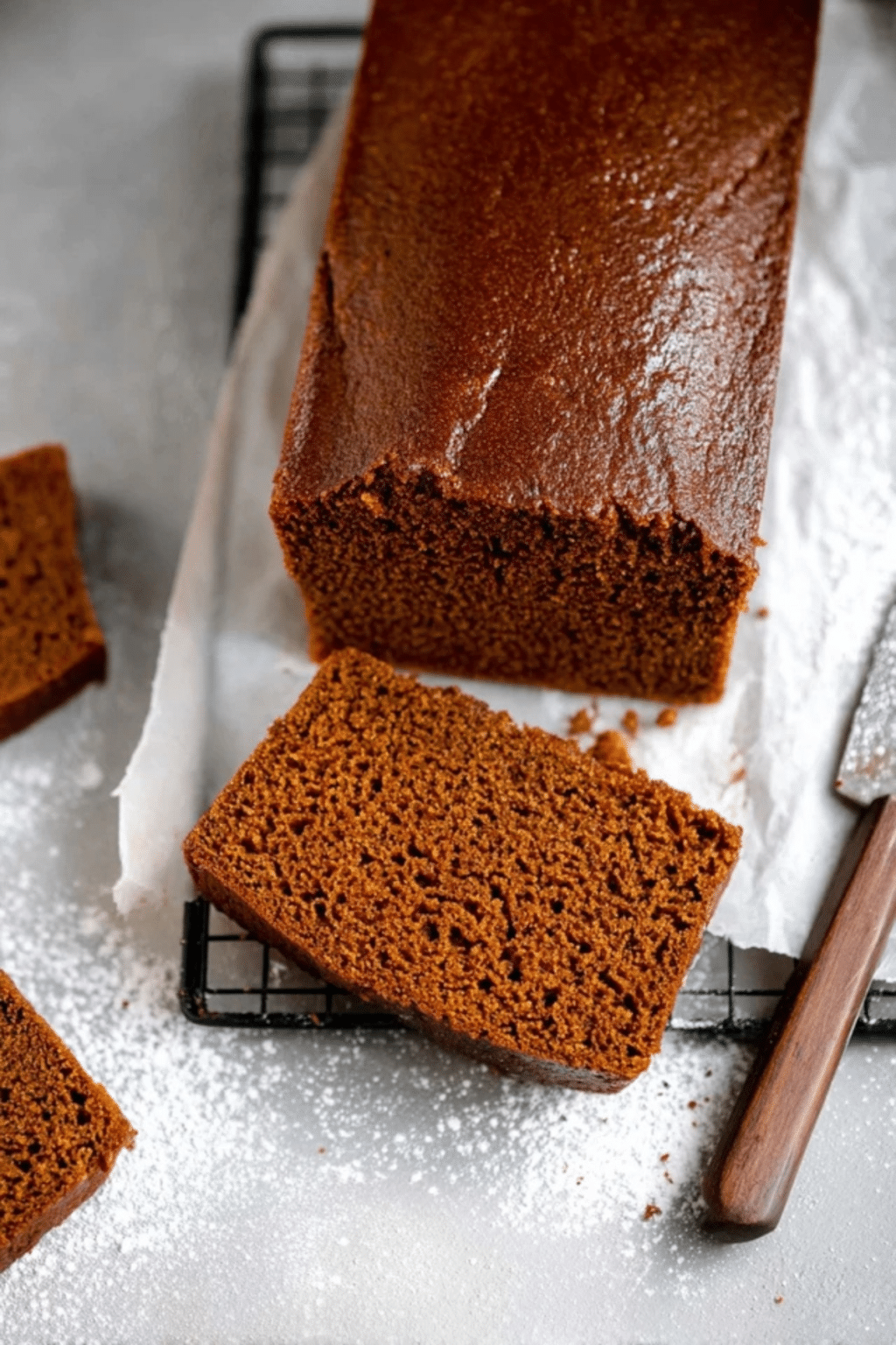 Classic Gingerbread Loaf: Moist, Spiced, and Perfect for the Holidays - Recipes by Lucelle